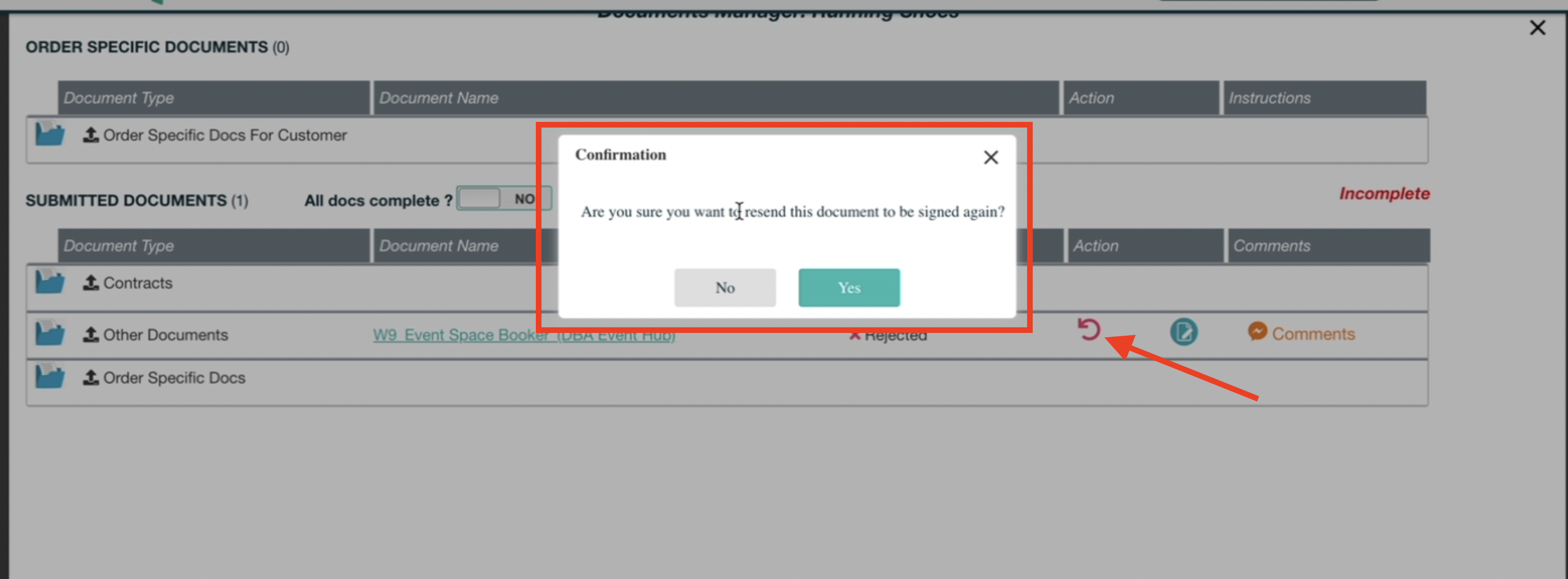 How to Resend an eSign document – Help Center